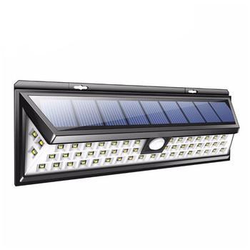 Cina IP65 impermeabilizzano le luci solari all'aperto del giardino, luci solari all'aperto di sicurezza 500lm in vendita