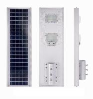 China Aluminum All In One LED Solar Street Light 100W With Remote Control Function for sale