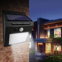 China Motion Sensor Solar Powered LED Wall Light , 3W Wireless LED Wall Lights for sale