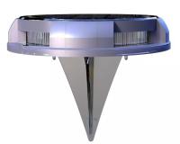 China 4 Pack Type Solar Powered LED Ground Lights For Christmas Decking Elegant Design for sale