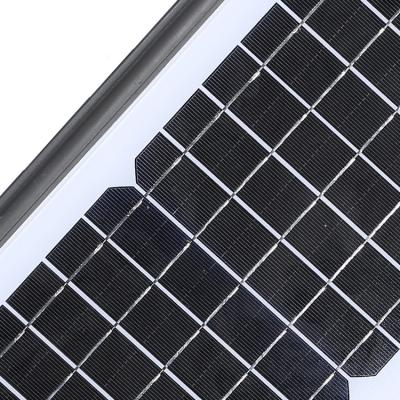 Cina Gli ABS rivestono tutti in un'iluminazione pubblica solare del LED con la batteria del fosfato del ferro del litio in vendita