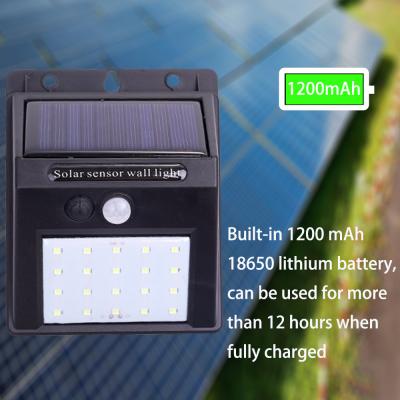 Cina Riscaldi/luce impermeabile solare bianca fresca della parete del sensore di moto del LED 3 anni di garanzia in vendita