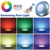 China Swimming Pool Underwater LED Lights 25W With Remote Control Function for sale