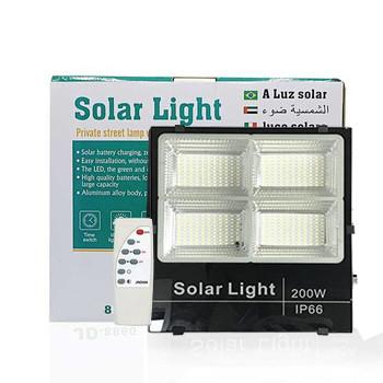 China luz de inundación accionada solar monocristalina de 200W 40W 25W LED en venta
