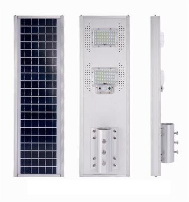 China 6500K 50W 100W 150W allen in Één LEIDENE Zonnestraatlantaarn Te koop