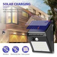 China PIR Security Rechargeable Outdoor LED Solar Lights for sale