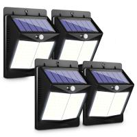 China Wireless Waterproof Motion Sensor Outdoor 20Led Security Night Light Solar Wall Lights for sale