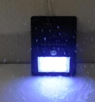 China Wireless Waterproof Motion Sensor Outdoor 20Led Security Night Light Solar Wall Lights for sale