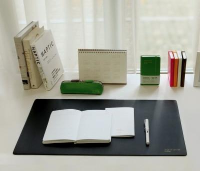 Cina Stuoie da tavolino di protezione di sicurezza di scrittura dello scrittorio del cuscinetto durevole nero dello scarabocchio in vendita