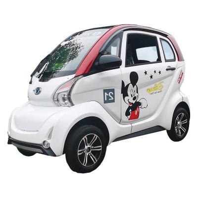 China 1800W low speed mini electric car new style cheap price adult electric car with 4 wheels 3 seats for sale