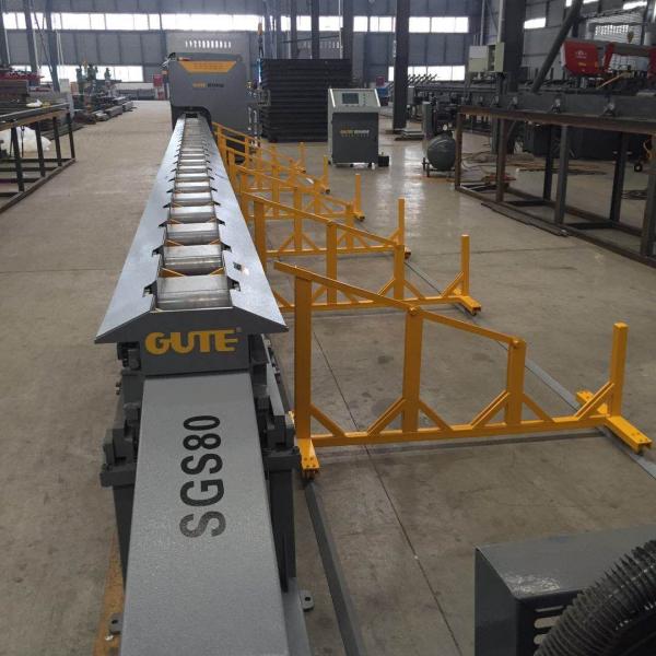 CNC PLC Control Rebar Shear Line 22n/Min Rebar Cutting Line