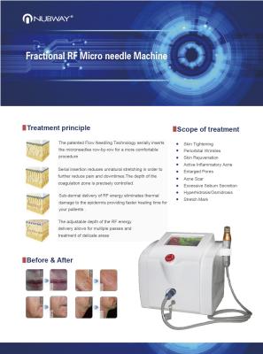 China 2016 hottest selling microneedle fractional rf /fractional rf microneedle for sale