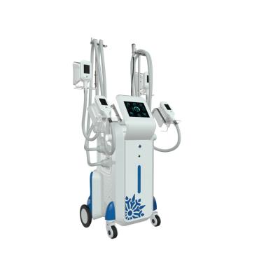 China 2019 trending products 4 handles working simultaneously 10.4 inch fat freeze cryolipolysis machine for sale