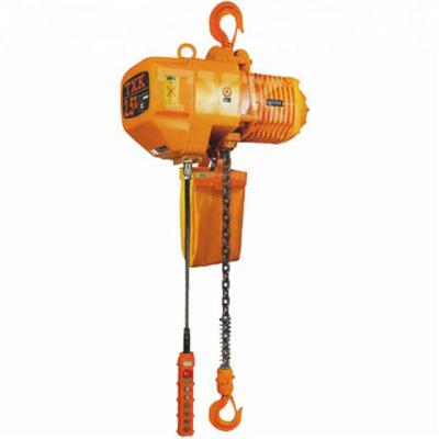 China Construction site lifter 1 ton 5 ton 10 ton electric chain hoist hhbb electric chain hoist for sale for sale