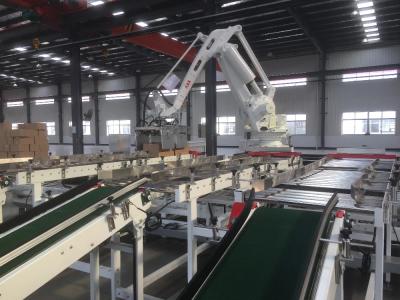 China Hennopack chemistry, fertilizer, grain, food, feed, medicine, construction materials industry ABB,FANUC body paletizer for sale