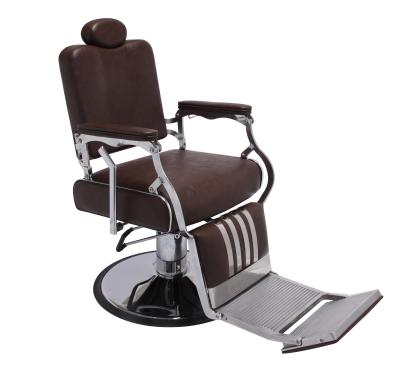 China 2016 hot sale comfortable recling  barber chair;hair salon equioment with stainless steel material for sale