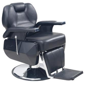 China Popular hydraulic barber chair with stainless steel armrest;High quality hair salon furniture with cheap price for sale