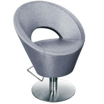 China 2016 hot sale barber chair/Hairdressing chair for salon use;grey hair salon styling hcair with stainless steel base for sale