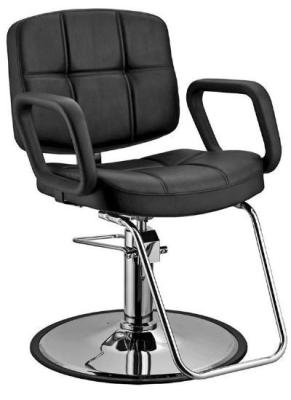 China 2016 Recline hyraulic barber chairs with footrest;Popular portable hair styling chairs for sale