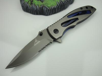 China Gerber knife X21- half serrated for sale