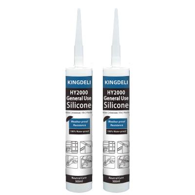 Cina sigillante neutrale del silicone del GP della radura 280ml per multifunzionale di vetro in vendita