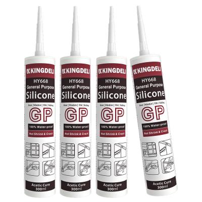 中国 エセティック グレー ブラック ホワイト GP シリコン 密封剤 窓用の粘着剤 販売のため