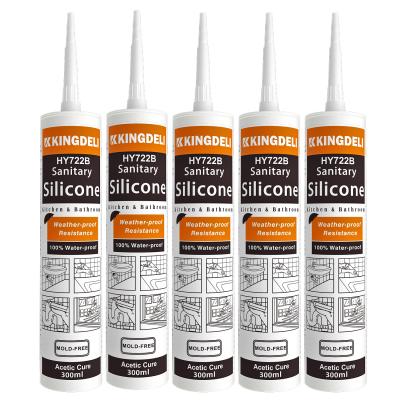 China Acetic Strong Adhesion General Purpose Waterproof Silicone Sealant For Window à venda