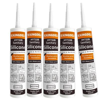 China High Quality Transparent Waterproof Silicone Sealant Adhesive à venda