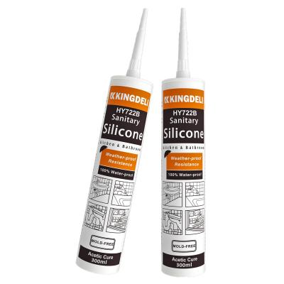 China High Quality Environmental Friendly Anti Fungal General Purpose Silicone Sealant à venda