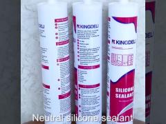 Black White Window Silicone Caulk Weather Resistant With 280ml 300ml