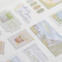 China Custom Creative Label Versatile Writing Paper Stickers Hand Writeable Stickers for sale