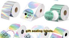 Thermal printing stickers,