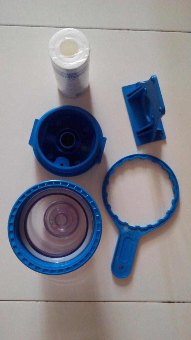 5"Transparent cross-flow Water-fiter(5B)drinking water filters