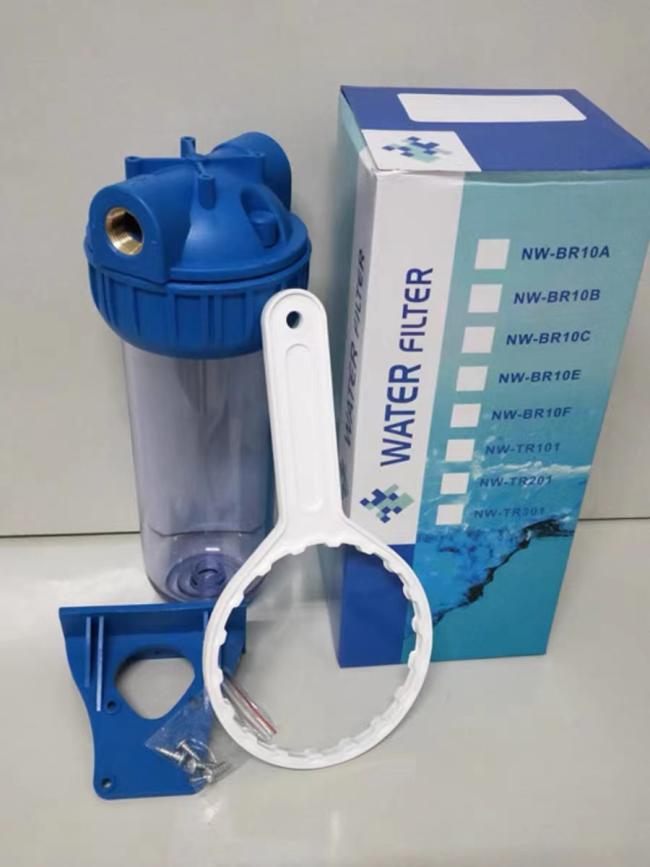 10" industrial water filter with copper thread drinking water filters water filter system for home