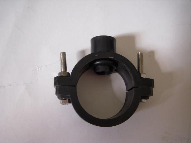 plastic or ss split-eyelet connector plastic tube connector with nozzle