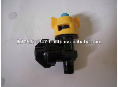 Tee jet full cone or wide angle plastic  spray nozzle with check valve for cow cooling