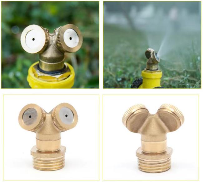 Double tips agricultural spray nozzle agricultural sprayers knapsack sprayer nozzle agriculture