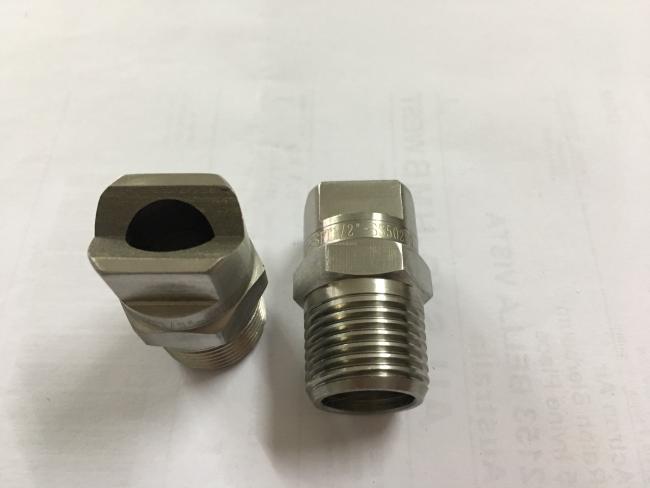 large flow rate vee jet flat fan spray nozzle HU flat fan spray nozzle polyurat flat fan nozzle