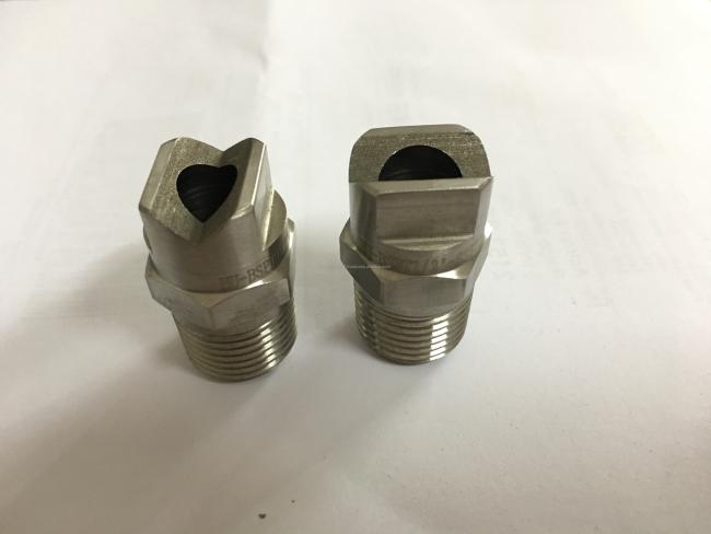 large flow rate vee jet flat fan spray nozzle HU flat fan spray nozzle polyurat flat fan nozzle