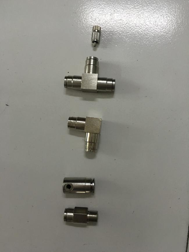 quick lock brass fitting for high pressure mist system(3/8" 9.52mm )