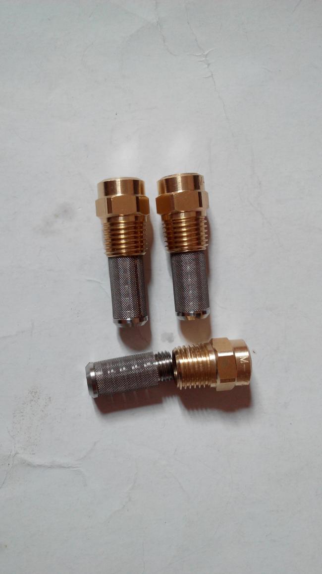 brass high pressure Fine Atomizing Nozzle with filter (M)