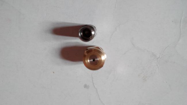 brass high pressure Fine Atomizing Nozzle with filter (M)