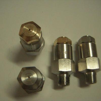 China High Pressure Mist Nozzle LNN Brass Material for Fine Atomization in Water Treatment for sale