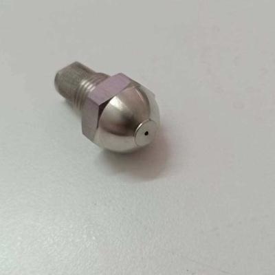 China Stainless Steel Brass waste oil burner nozzle fuel mist oil 60 degree for sale