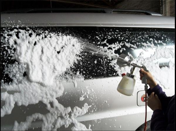 Quality nickel plated foam washing gun foam gun car wash spraying for sale
