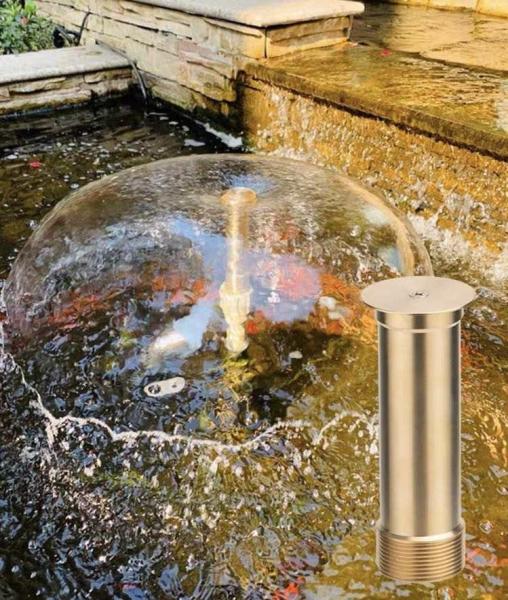 Quality Hemisphere shower fountain nozzle(mushroom fountain nozzle)led water fountain for sale