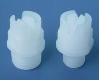 China one piece plastic vee jet spray nozzle plastic nozzle tip for sale