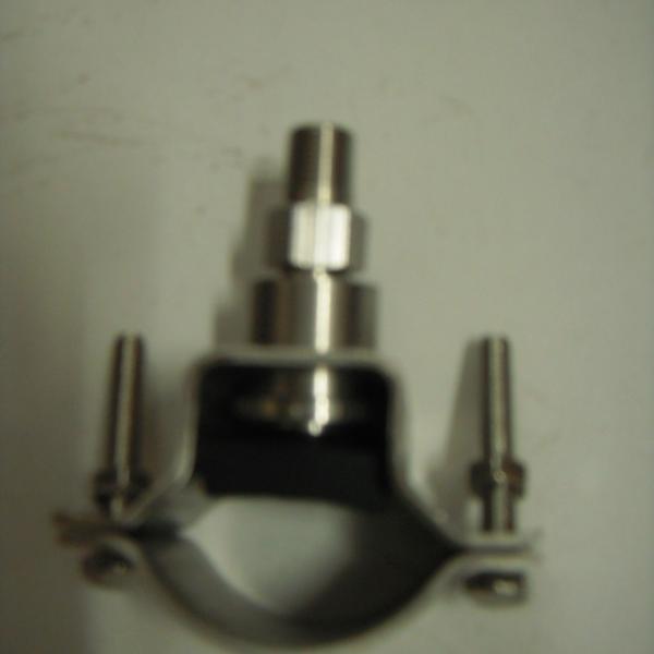 Quality plastic or ss split-eyelet connector plastic tube connector with nozzle for sale