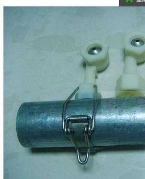 Quality DIY plastic hollow cone spray nozzle with special clamp plastic PVC spray nozzle for sale
