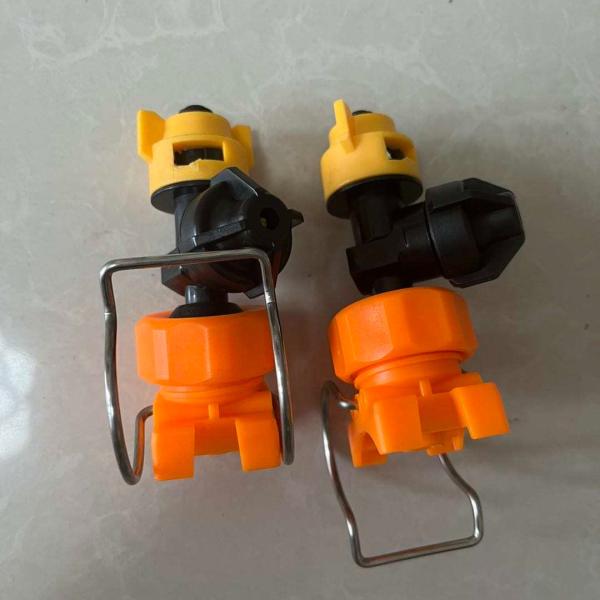 Quality adjustable clamp plastic nozzle with  ss nozzle tip or quick connect nozzle for sale